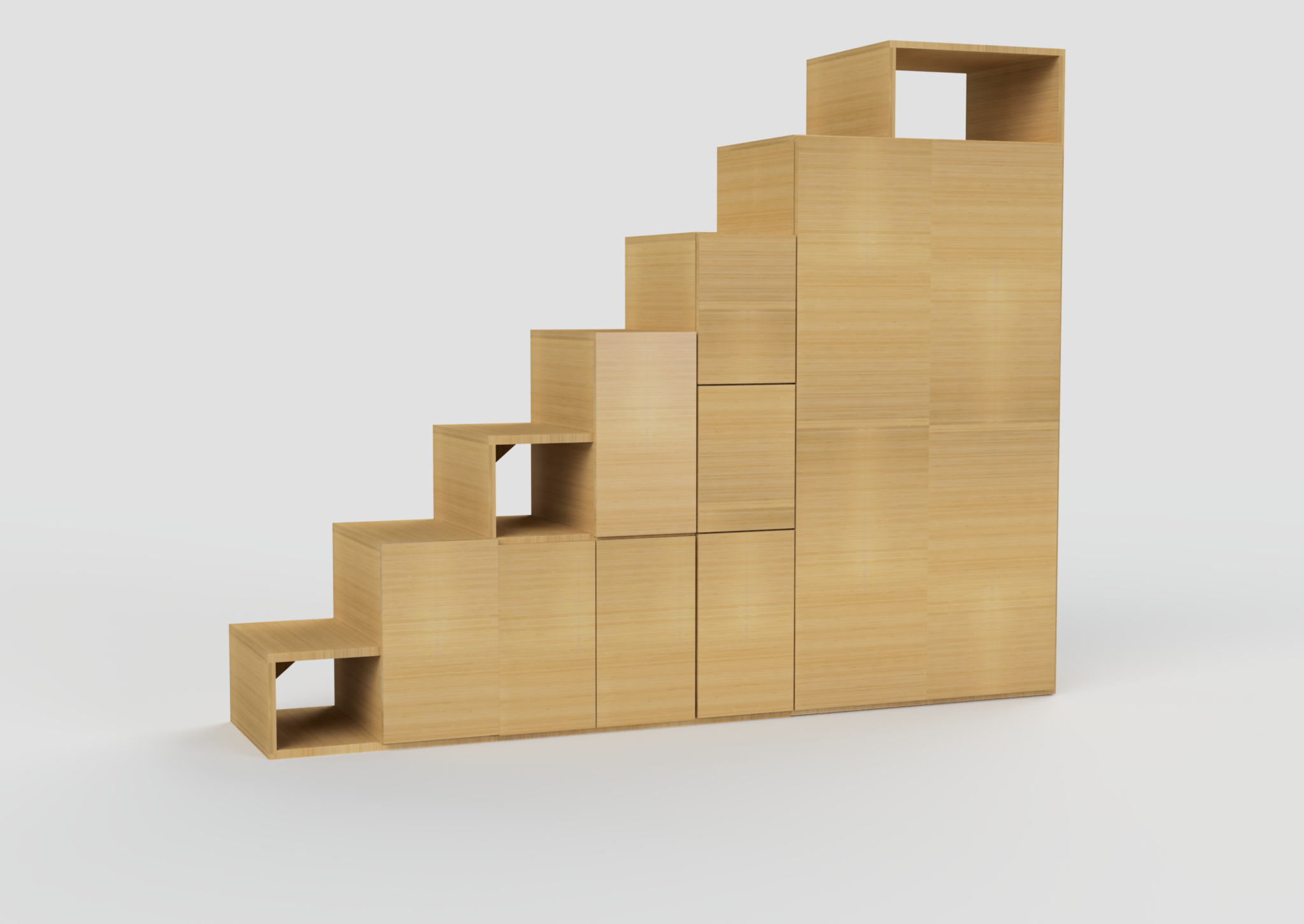 Customizable Tiny Home Loft Stairs
